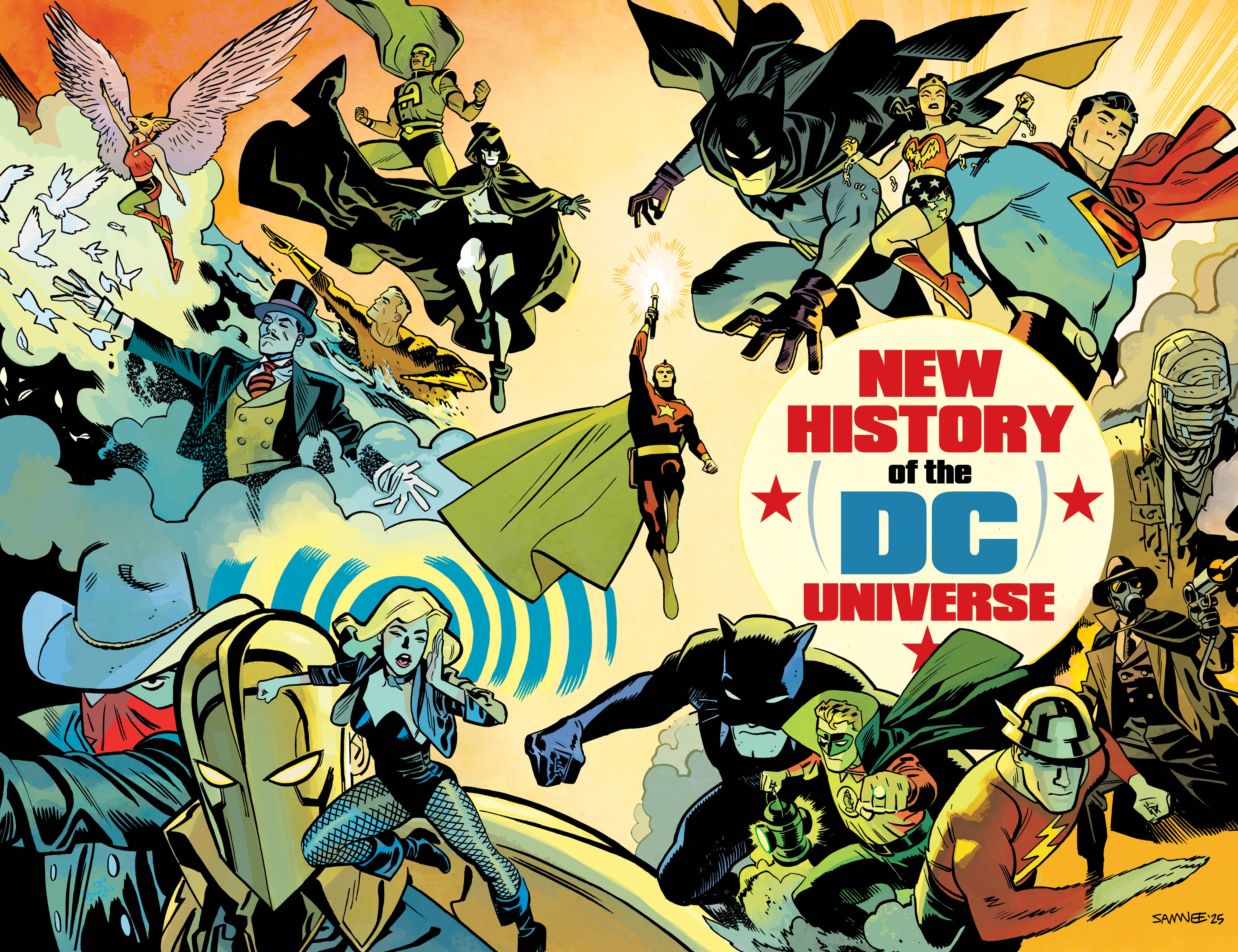 New History of the DC Universe -- New Four Issue Series Provides A Fresh Take On the DCU! | DC